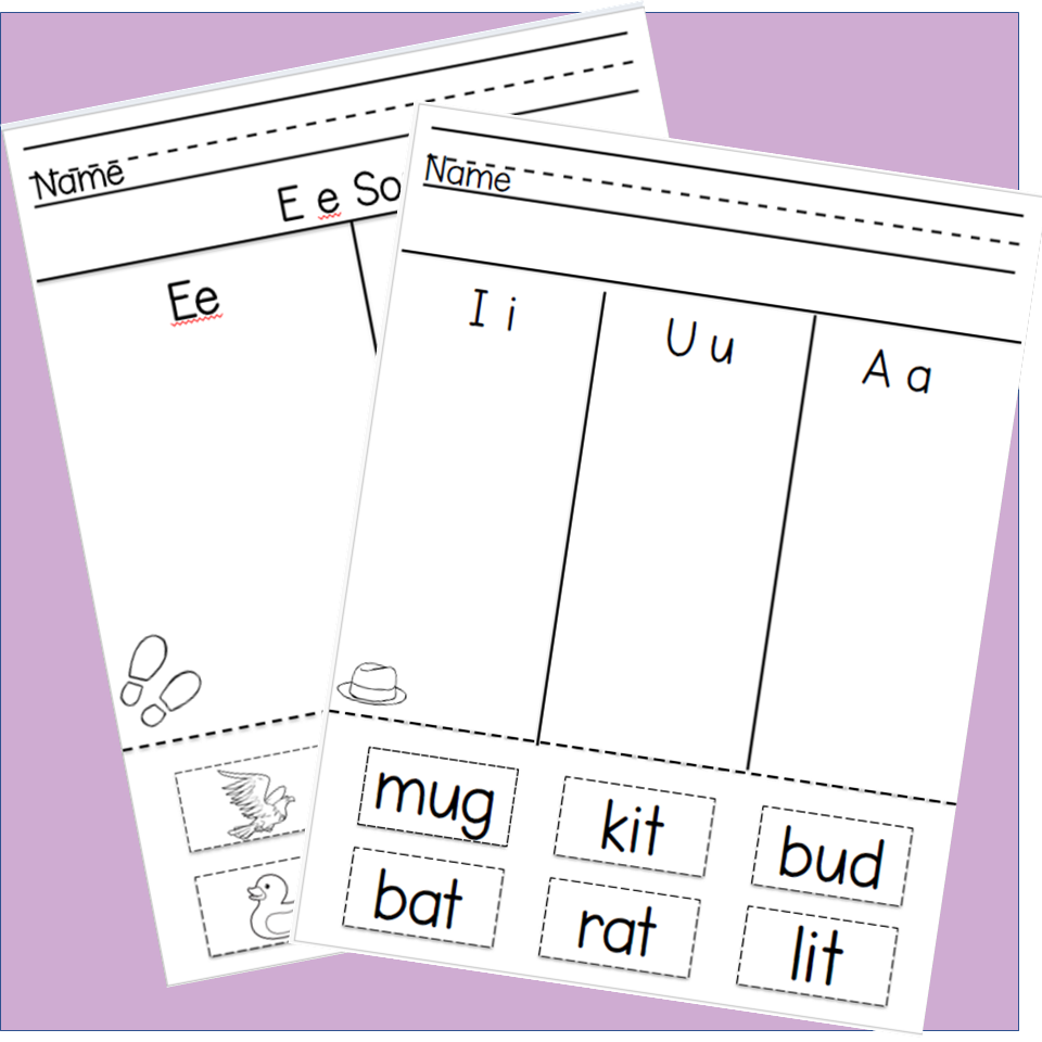 Word Sorts for Kindergarten- Beginning, Medial and Ending Sounds - I ...