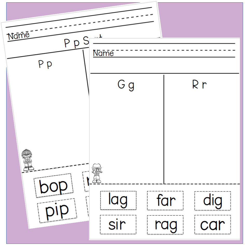 Word Sorts for Kindergarten- Beginning, Medial and Ending Sounds - I ...