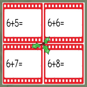 December Addition and Subtraction Task Cards - I Dream of First Grade