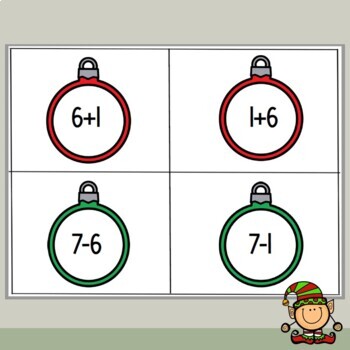 Christmas Fact Family Ornaments Printable Activity - I Dream of First Grade