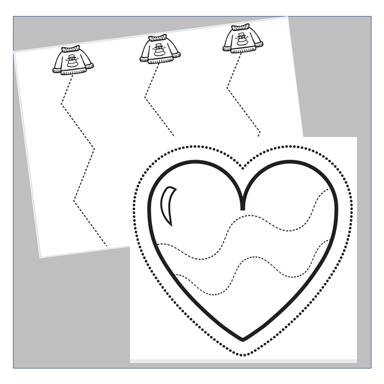 Winter-Fine-Motor-Cutting-Tracing-Activities-Printable